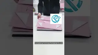 custom foldable flip top garment boxes for suits and clothing