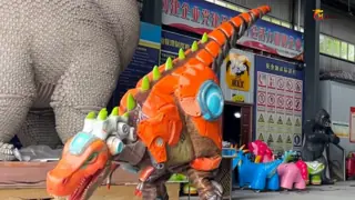 animatornic props customizable armed dinosaur mascot costume light weight