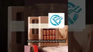 custom small paper boxes white cardboard  kraft black cardboard for essential oil bottles packaging