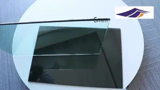 durable explosion proof tempered glass sheet for commercial residential use