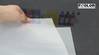 premium double side coated 60cm dtf pet film - hot peel heat transfer film