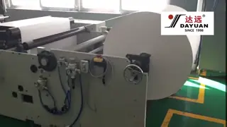 high-capacity roll paper slitter and rewinding machine with 400 m/min speed