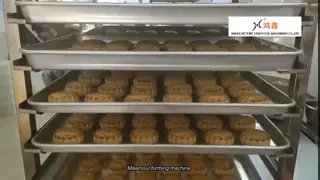 hongxin 1kw food encrusting machine for maamoul