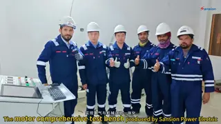precision electric motor test bench for ac dc motor performance efficiency testing