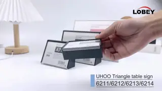 triangle ps plastic sign card holder stand a4 a5 a6 a7 a8 eco friendly