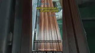 modern 160x22mm interior wpc cladding anti scratch fluted wall panel supply