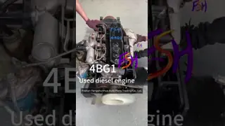 isuzu 4bg1 used diesel engine auto parts assembly for isuzu truck contact torque