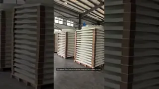 high-strength custom frp fan cover – heavy-duty fiberglass vent grille for hvac/industrial/marine