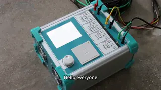 pt voltage detection lightning arrester test equipment long distance wireless transmission