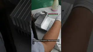 precision extrusion molding 6061/6063 aluminum alloy heat sink with cnc precision milling for therma