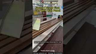 durable outdoor wpc wood plastic composite wall panel natural looking