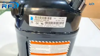 r22 aja5517exd hermetic piston refrigeration compressor 208-230v 60hz 200v 50hz