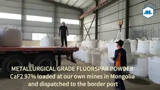 95% purity fluorite 30-80mm granular high temperature resistance industrial fluorspar for metallurgy