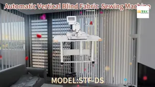 automatic vertical blind vane hem pocket sewing machine curtain&roller blind