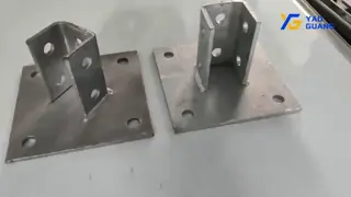 customized strut channel accessories spring fixed connection female connector