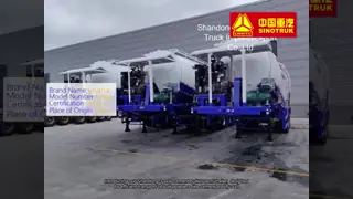 3-axle 45000l diesel gasoline tanker semi trailer with abs brakes