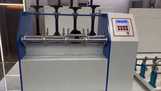 test toe and heel shoe machine  bending resistance damage and cracking of finished shoes and soles