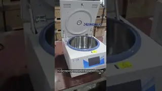 4000rpm blood bank centrifuges prp separation clinical centrifuge machine swing rotor compact design