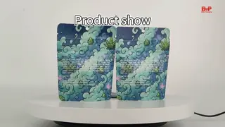 custom logo exotic smell proof resealable food grade antistatic stand ziplock mylar bags for chewing