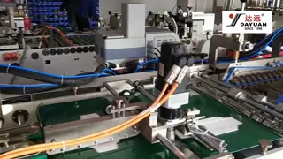 box edge folding with forming machine gluing machine folding nesterls-800 & ls1000/2-a & ld800 paper