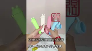 premium food-grade silicone popsicle molds – crack-resistant, odorless & perfect for smoothie pops!