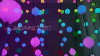 dmx512 dc24v led pixel ball 3d matrix ip65 led curtain ball string lights for outdoor stage wedding