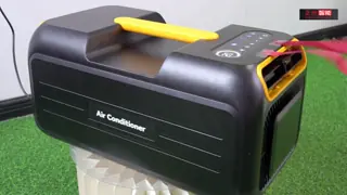 solar panel compressor cooling portable air conditioner voice control long wind 3m
