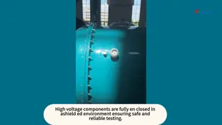 gis partial discharge testing system for gas insulated switchgear uhf pd detection and high voltage