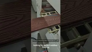 anti slip composite wpc decking lightweight 140*23mm fireproof