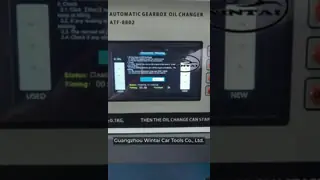 fully automatic transmission oil changing and cleaning machine for automobiles