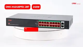 19 port gigabit uplink poe switch with 250w power for high density networking