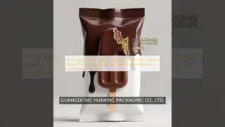 sophisticated multi layer ice cream packaging pouch oxygen barrier oem logo