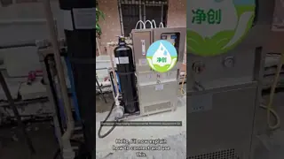 multi stage platform desalination system with a daily water output of 25 tons