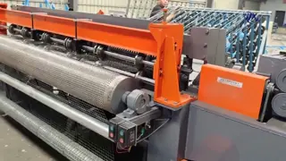 hole size 1/4 inch welded wire mesh machine main motor 4.0kw electric