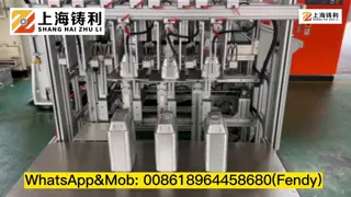 zl-t63 automatic aluminum foil container making machine 11kw press power plc control