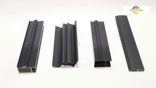 window aluminium profile powder coating medium gloss ral color available