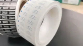 50.8x6.35mm High Temperature Adhesive Labels 1mil White Gloss Polyimide Label For Anti-Static