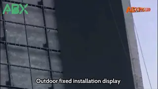 p5.7 common cathode energy saving led display giant outdoor advertising board abxing