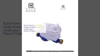 remote control smart water meter horizontal vertical installation