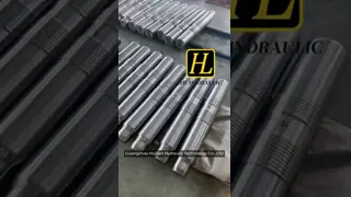 crmo42 soosan sb81 hydraulic breaker piston with excellent wear resistance precision machining