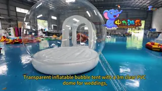 commercial inflatable bubble house clear pvc bubble dome for party rental wedding event photo booth