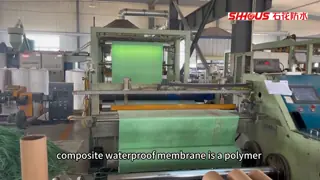 cold wet laid construction polyethylene waterproofing membrane no leakage 50m/roll