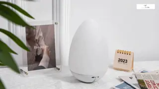e9 wobble egg lamp – portable table lamp with 44 color modes, remote control & 2000mah battery
