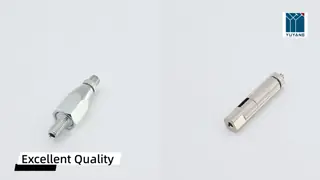brass knuckle swivel joint m10 thread chrome plated for track light adjustable lamp parts 13x55mm