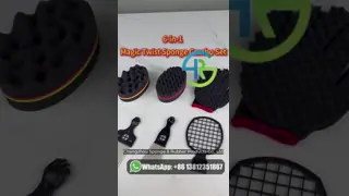 6-in-1 hair twist sponge set manufacturer | oem curl sponge factory wholesale