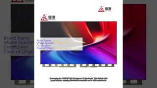 58 inch panda lcd panel cc580pv7d flat tv screen lcd panel 3840*2160