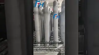 1.4865 hu u shaped gas radiant tube casting for steel mills