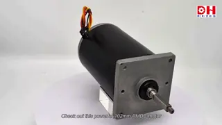 102zy 102mm brushed dc motor for industrial automation
