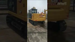 cat 307 7.5 tons hydraulic crawler excavator with 36.5 kw（2400 rpm）turbocharging engine