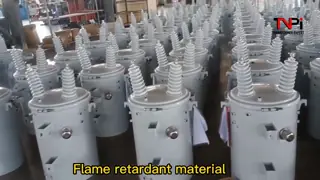 33kv single-phase copper overhead pole transformer for rural electrification electric single-phase